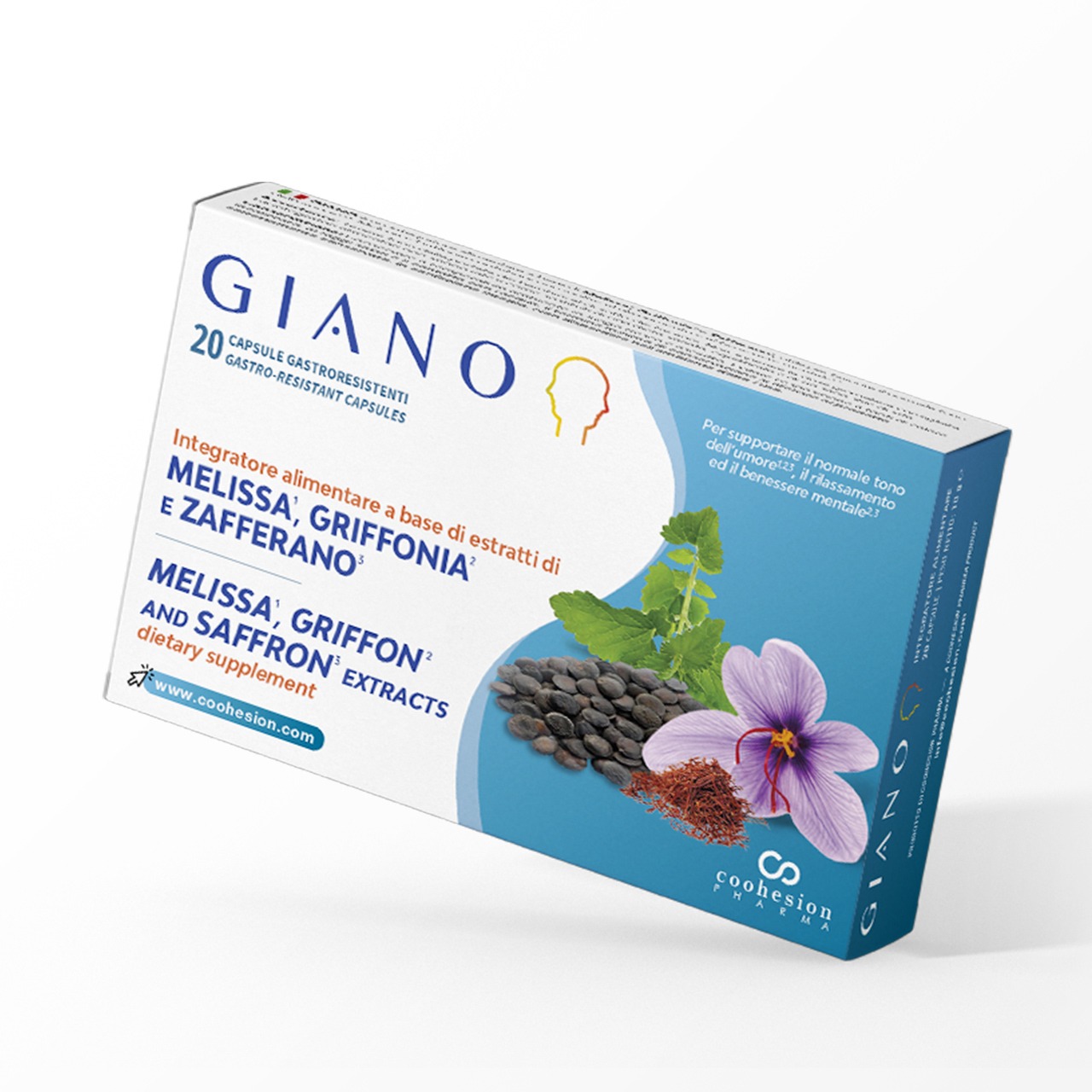 Integratore per il tono dell'umore - Giano | Coohesion.com